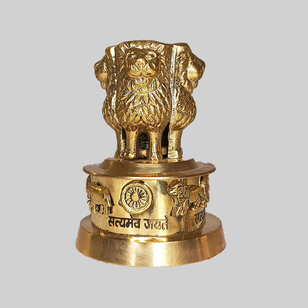 The Bombay Store Brass Ashok Stambh 3 in