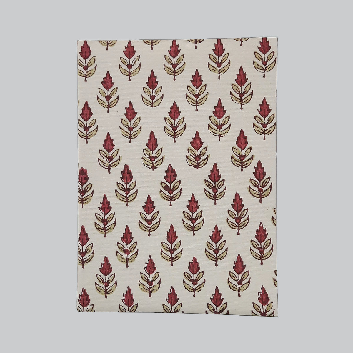 The Bombay Store Block Print Diary Notebook 7 x 5 in