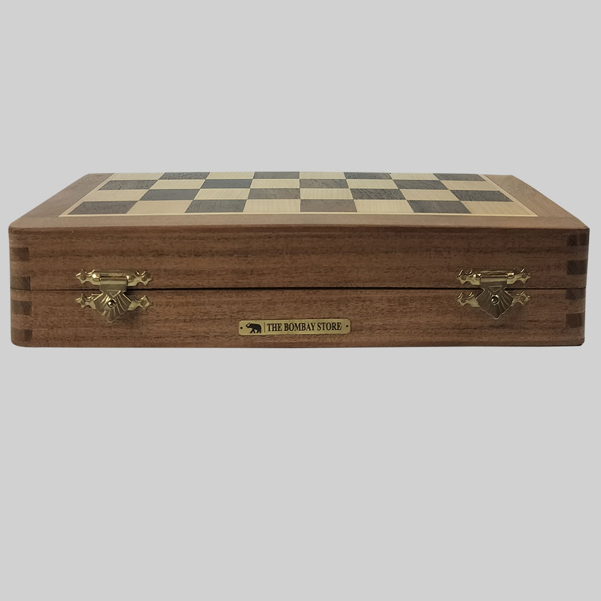 The Bombay Store Magnetic Folding Chess with Foam Tray 10 in