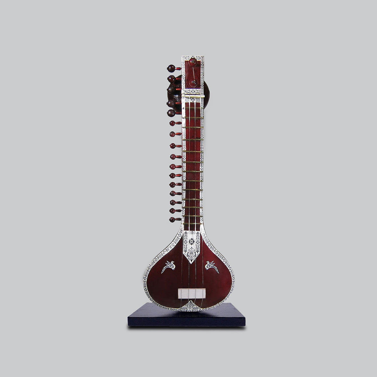 The Bombay Store Wooden Sitar Miniature