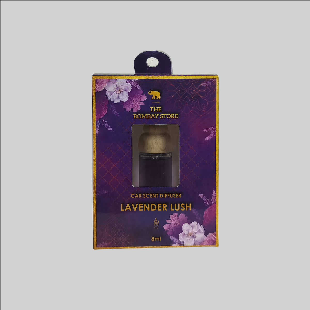 The Bombay Store Lavender Car Scent Diffuser 8 ml